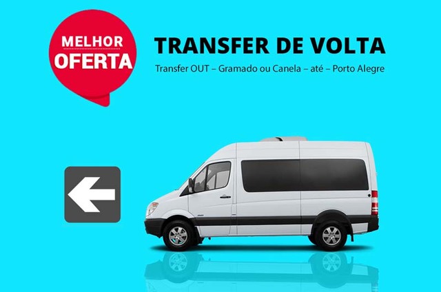 Transfer OUT - Gramado ou Canela - até - Porto Alegre - ReservasNet